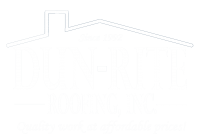 Dun-Rite Logo- New-WHITE – Dun-Rite Roofing, Inc.